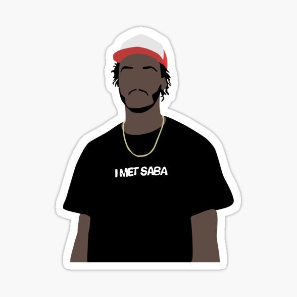 "SABA PIVOT portrait" Sticker for Sale by mistrydesigns | Redbubble