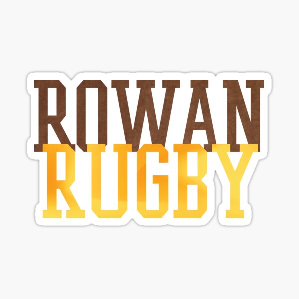 "Rowan University Rugby" Sticker by AforAlanna | Redbubble