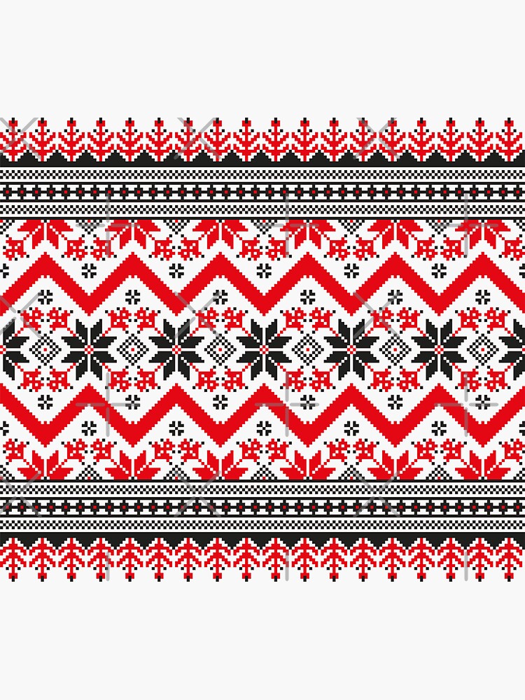 "Palestinian Embroidery Tatreez " Sticker for Sale by FadiHerbawy ...