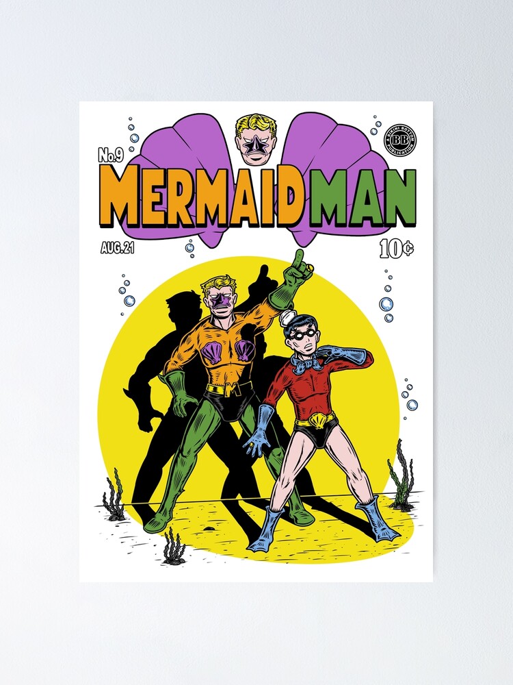 "MERMAN" Poster for Sale by firebrander | Redbubble
