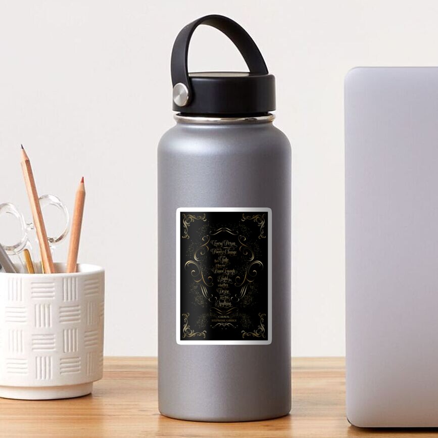 "Every person has the power to change... Nigel, Caraval" Sticker for ...