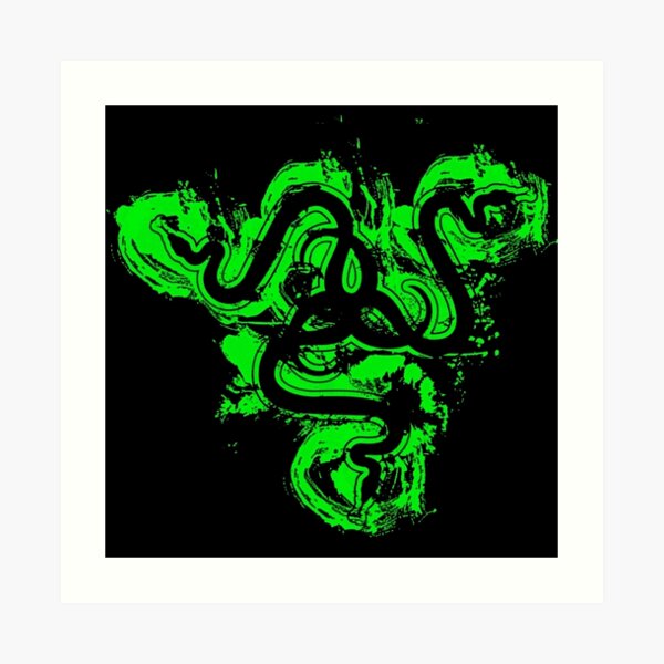 Razer Logo Wall Art | Redbubble
