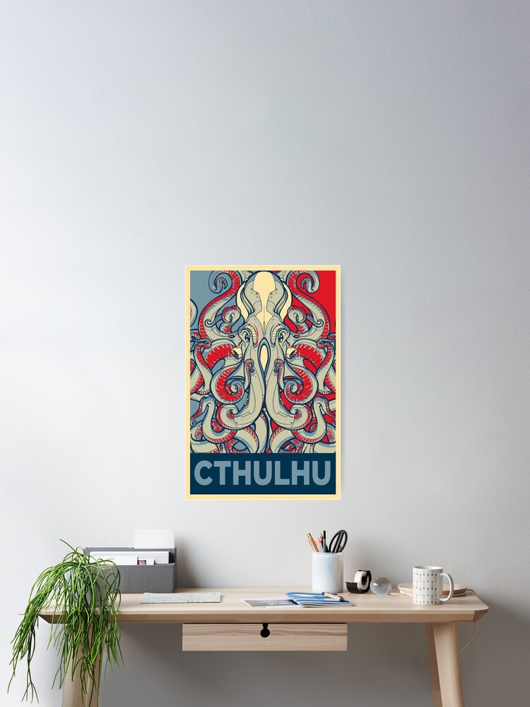 "Cthulhu" Poster for Sale by TEEVO ART | Redbubble