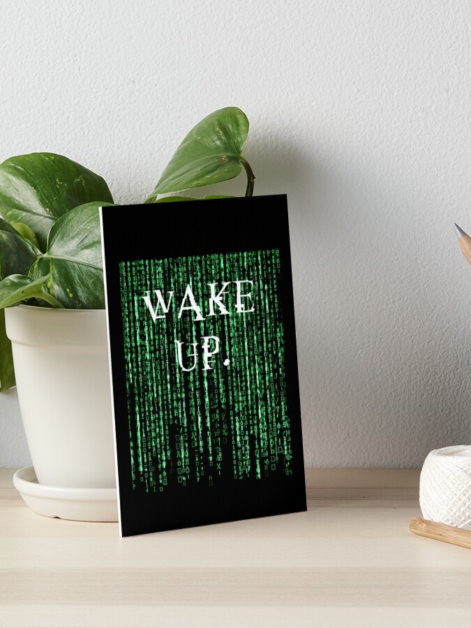 "Matrix Wake up Neo" Art Board Print for Sale by BigPoiasa | Redbubble