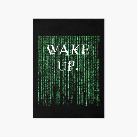 "Matrix Wake up Neo" Art Board Print for Sale by BigPoiasa | Redbubble