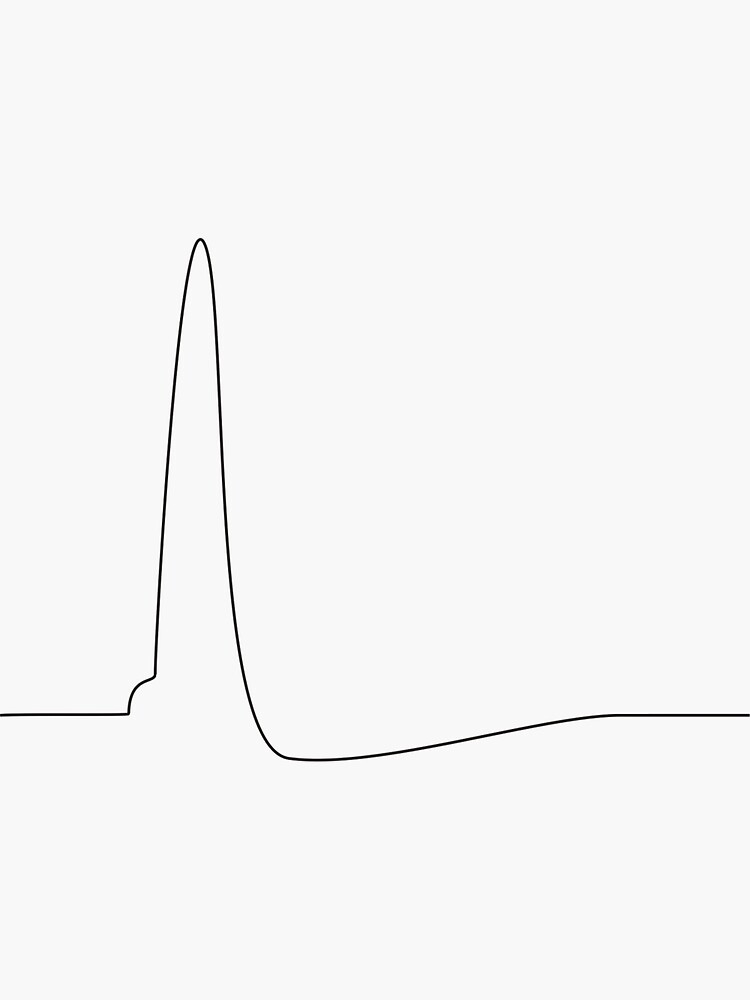 "Action Potential" Sticker for Sale by PaintMeABlueSky | Redbubble