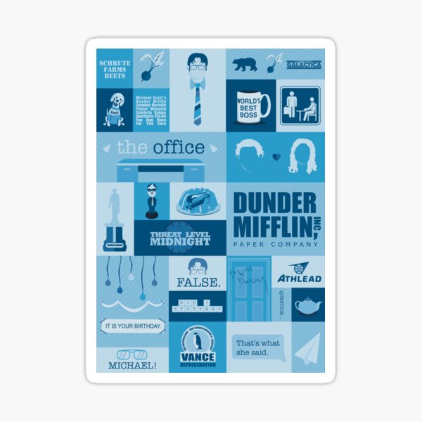 "The Office" Sticker for Sale by ceobrien | Redbubble