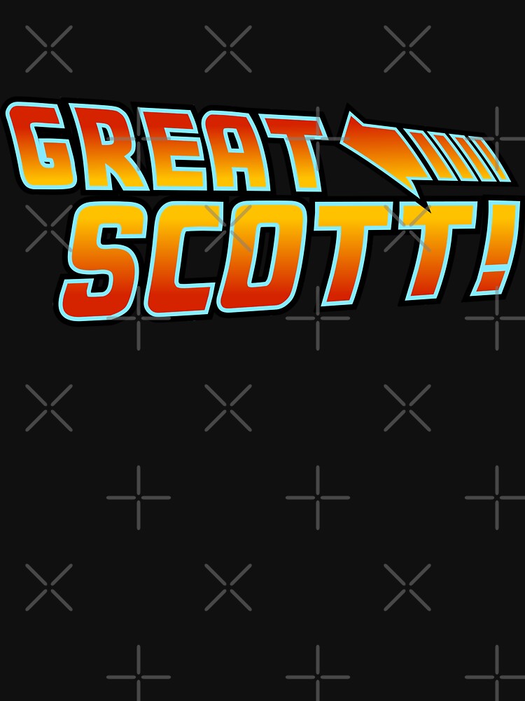 "Great Scott!" T-shirt by ByteCage | Redbubble