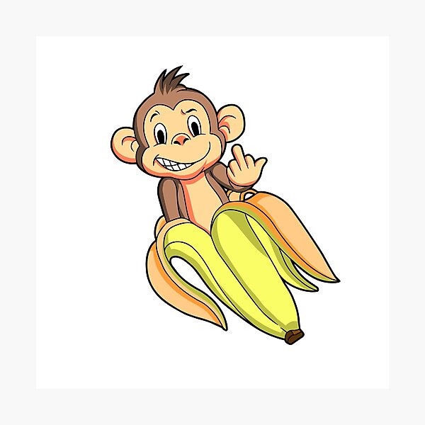 "Middle Finger Monkey" Photographic Print for Sale by Dwarf-Monkey ...