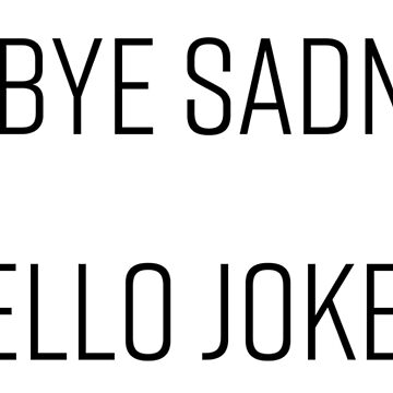"Hello Jokes" Sticker for Sale by clairefromke | Redbubble