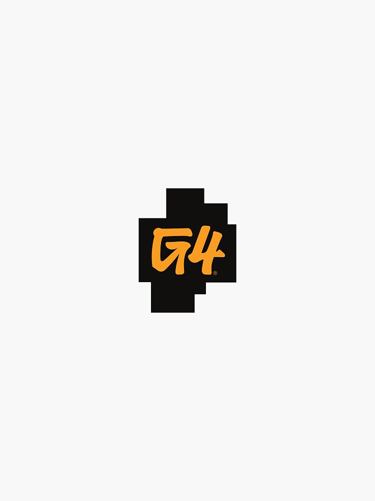 "G4TV logo" Sticker by G4TVNick | Redbubble