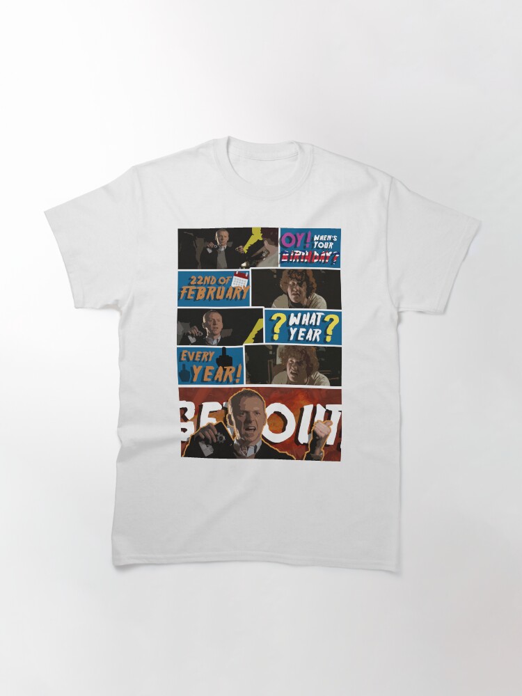 "Hot Fuzz - Birthday Quizz" T-shirt by RocketBrother | Redbubble