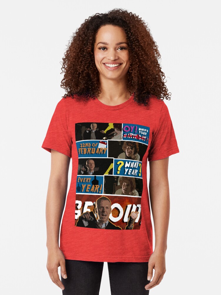 "Hot Fuzz - Birthday Quizz" T-shirt by RocketBrother | Redbubble