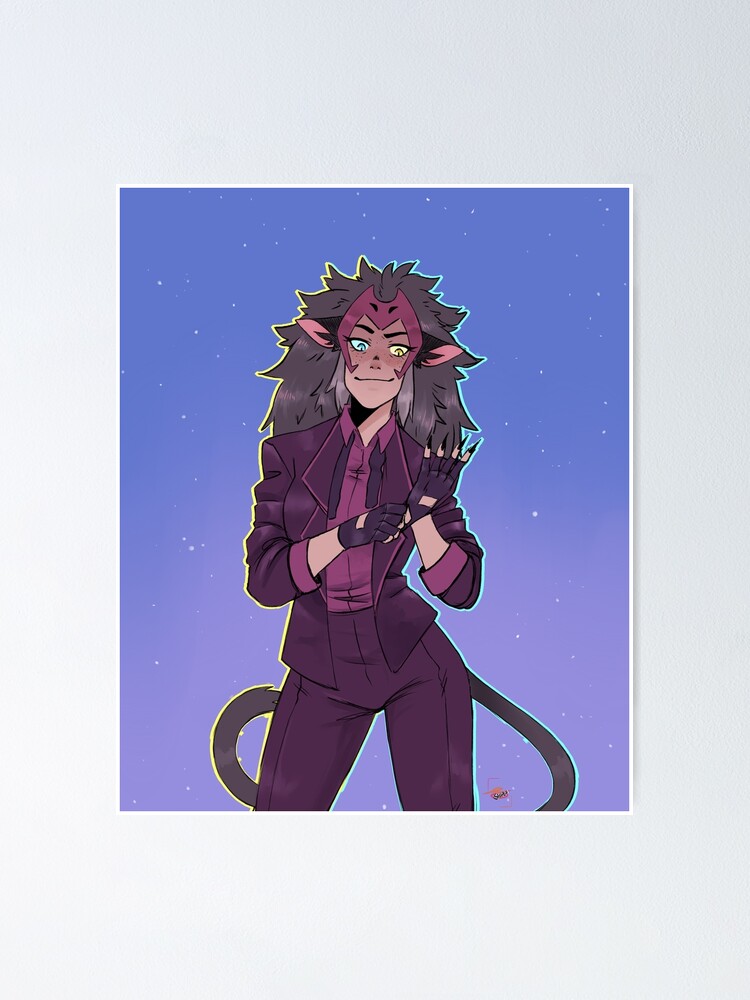 "Catra" Poster by Strawbit | Redbubble