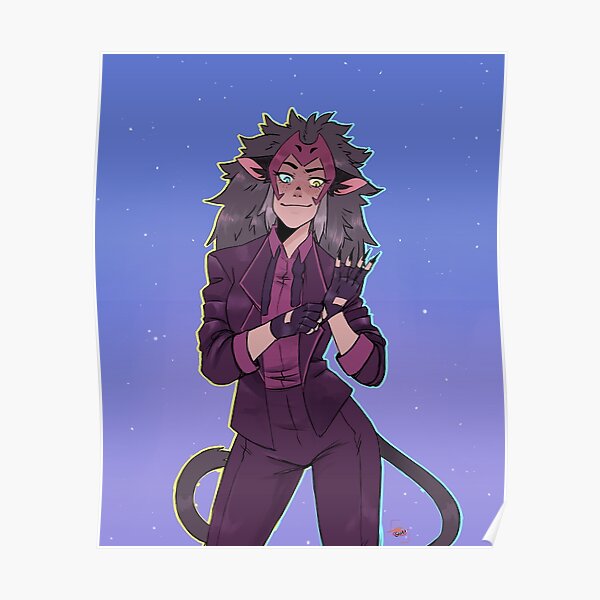 "Catra" Poster by Strawbit | Redbubble