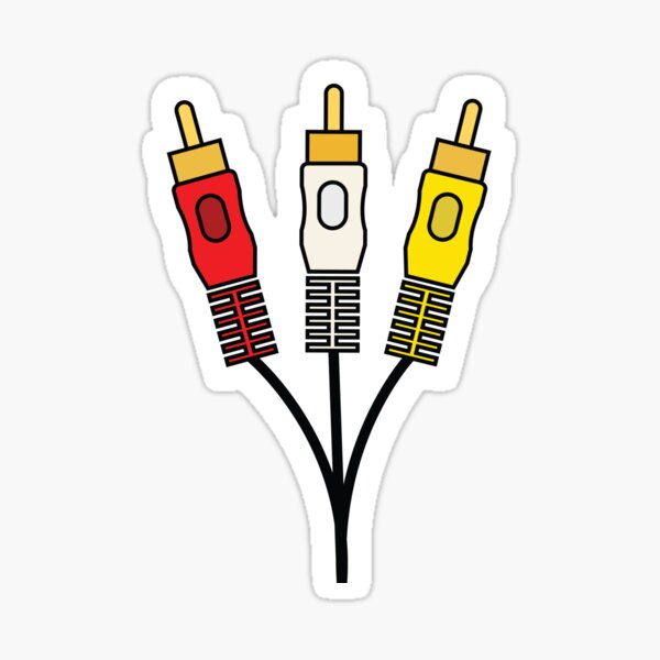 "Old School Tech" Sticker by Andrew-Weegberg | Redbubble