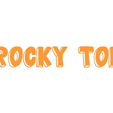 "Rocky Top" Sticker for Sale by OhYas | Redbubble