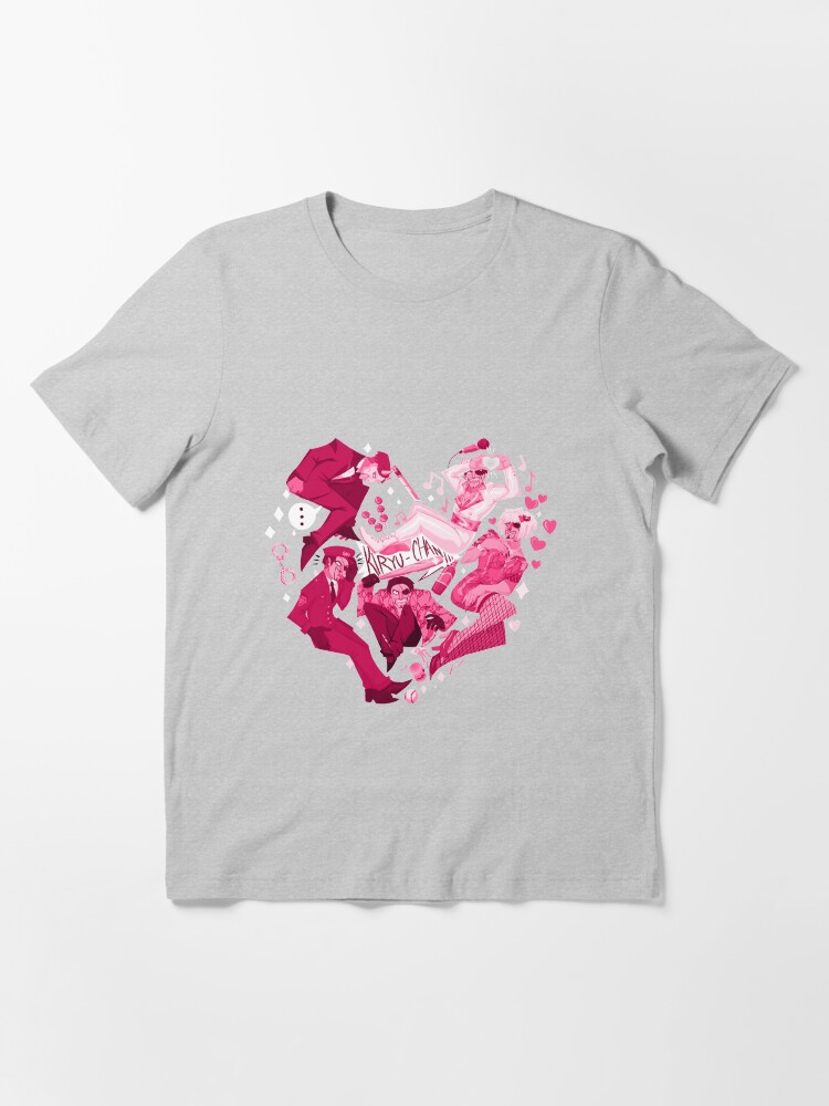 "Majima Everywhere Heart- Pink" T-shirt for Sale by MintySkulls ...