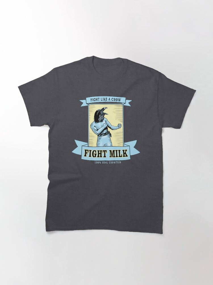 "Fight Milk" T-shirt by RobWoodrum | Redbubble