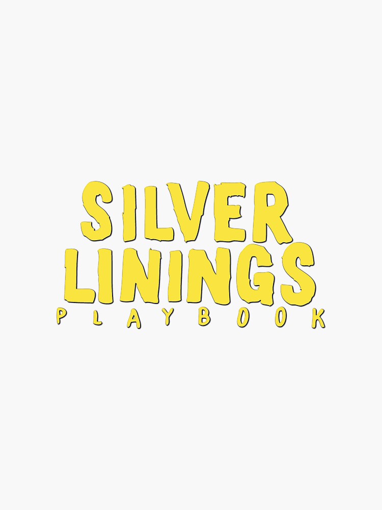 "Silver Linings Playbook" Sticker for Sale by kaseybarrow | Redbubble