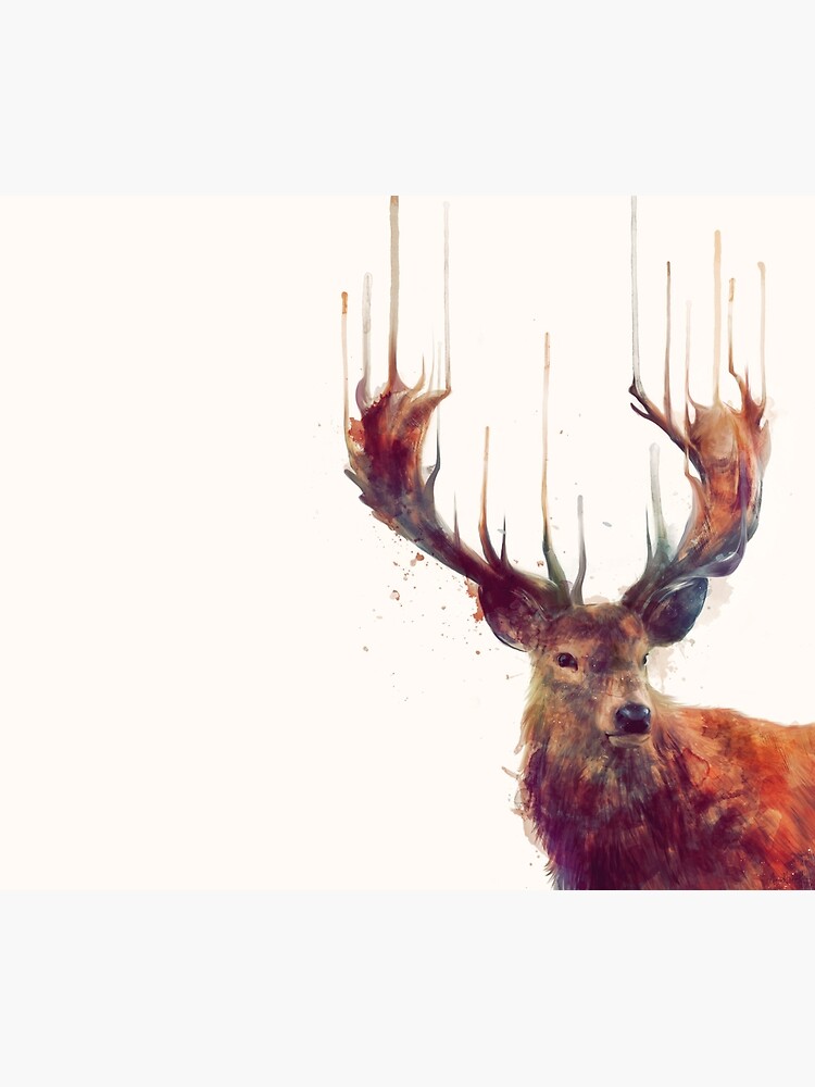 "Red Deer" Travel Coffee Mug for Sale by AmyHamilton | Redbubble