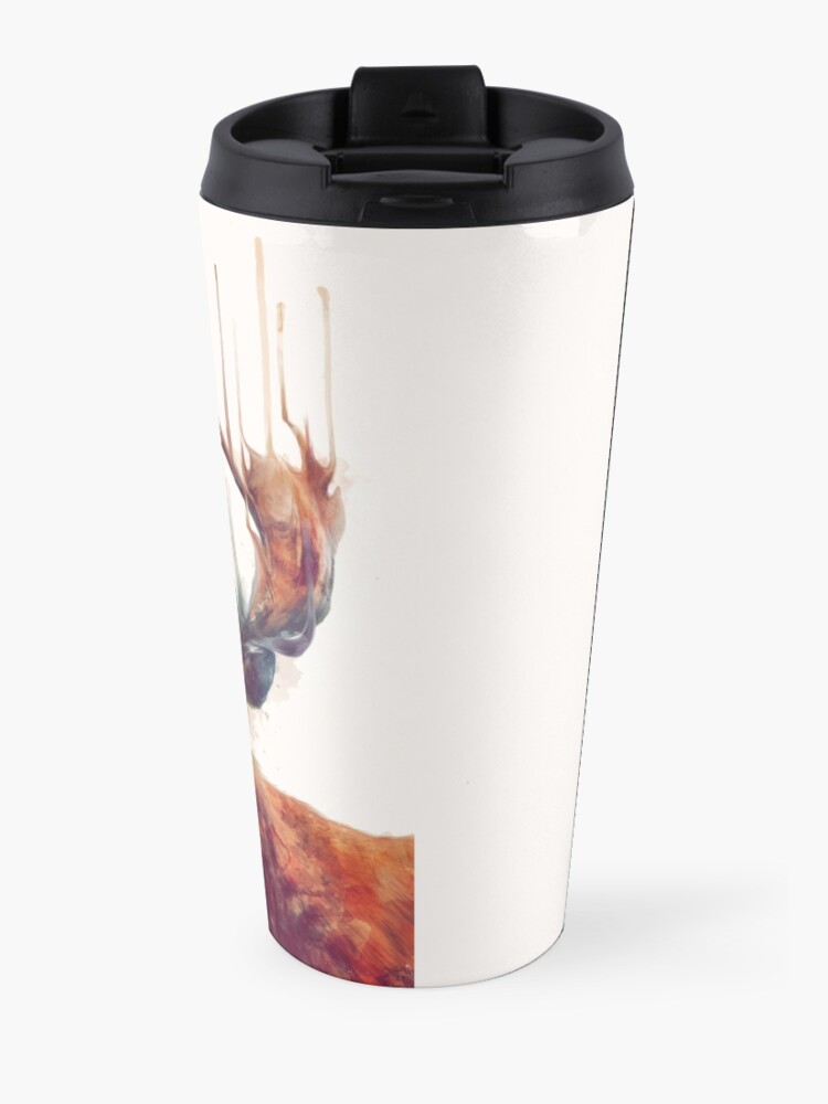 "Red Deer" Travel Coffee Mug for Sale by AmyHamilton | Redbubble
