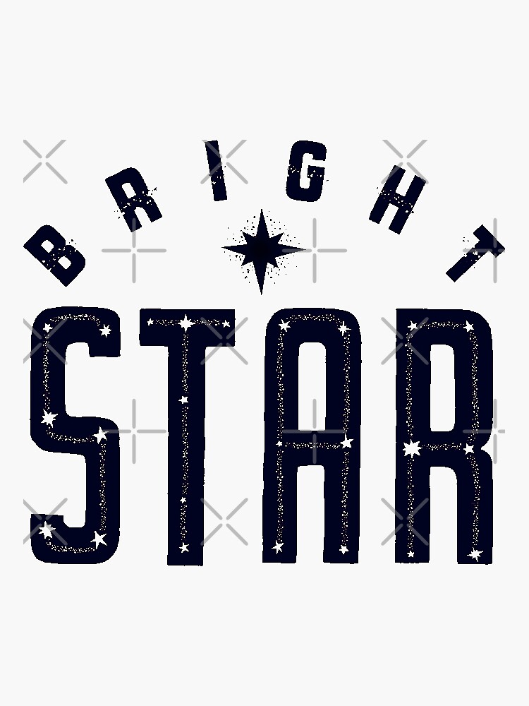 "bright star musical broadway logo" Sticker for Sale by jules410 ...