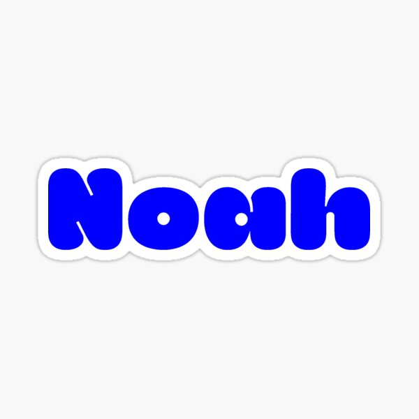 "Noah" Sticker by Shalomjoy | Redbubble