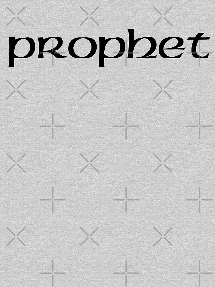 "Prophet Logo - Black" T-shirt for Sale by 2fedex2 | Redbubble | moog t ...
