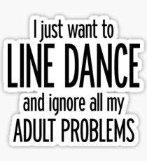 Country Line Dance Stickers | Redbubble