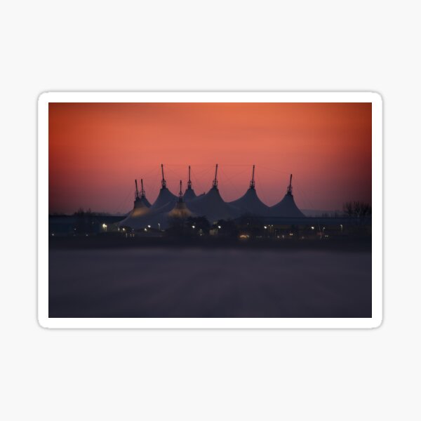 "Butlins Minehead Sunrise" Sticker by rawshutterbug | Redbubble