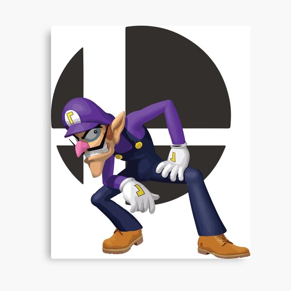 Waluigi Canvas Prints | Redbubble