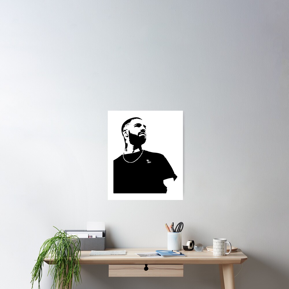 "Drake Rapper" Poster by jpleal | Redbubble