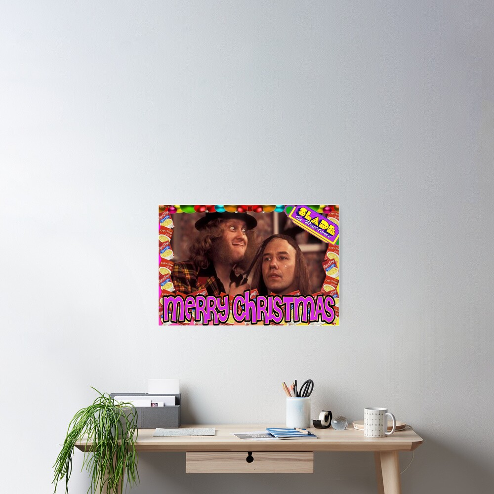 "Slade Vic Reeves Christmas" Poster by loganferret | Redbubble