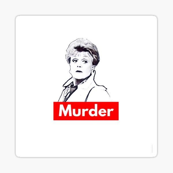 "Simple Murder" Sticker for Sale by PrettyLittlePod | Redbubble