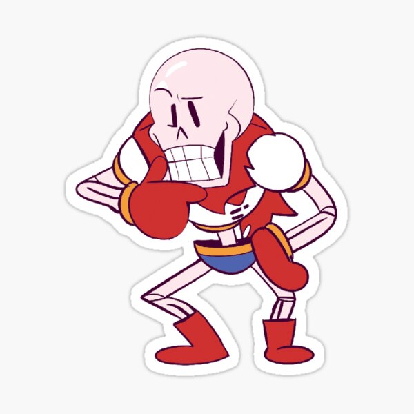 "Papyrus" Sticker for Sale by tomotomo | Redbubble
