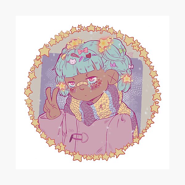 "Decora Girl" Photographic Print for Sale by LittleLionLie | Redbubble