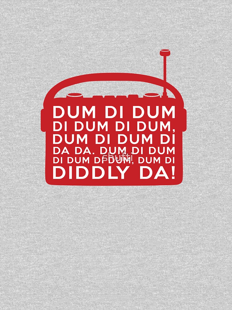 "Archers Dum Di Dum Theme Tune Radio" T-shirt for Sale by shufti ...