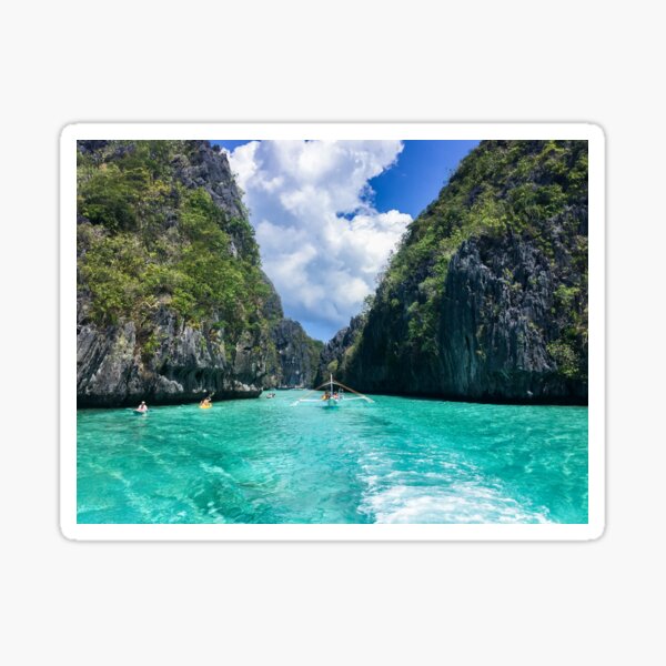 "Big Lagoon- Palawan Islands, Philippines" Sticker for Sale by ...