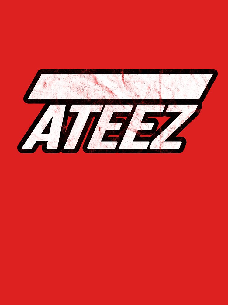 "ATEEZ Logo Distressed Vintage Style" T-shirt for Sale by M3G4MERCH ...
