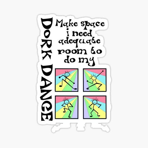 "Brooklyn 99 Dork Dance" Sticker for Sale by GBUnique2018 | Redbubble