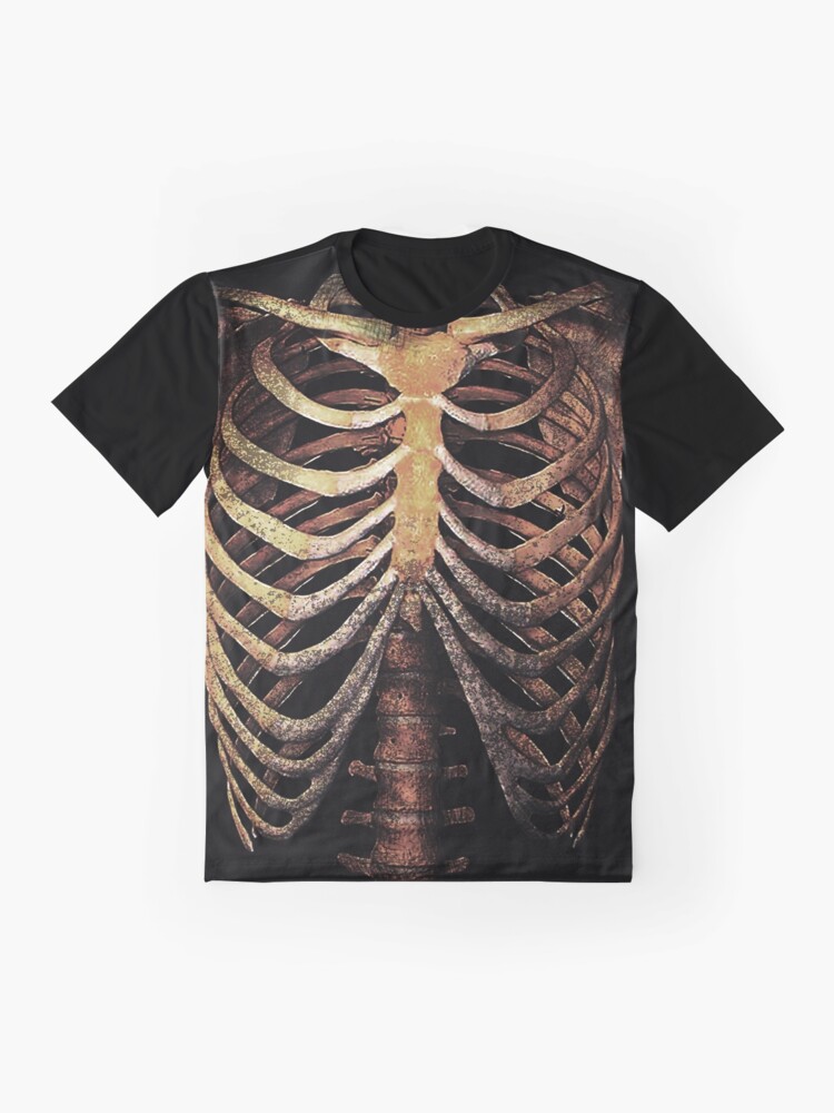 "RIB CAGE TEE" Graphic T-Shirt for Sale by MUMtees | Redbubble