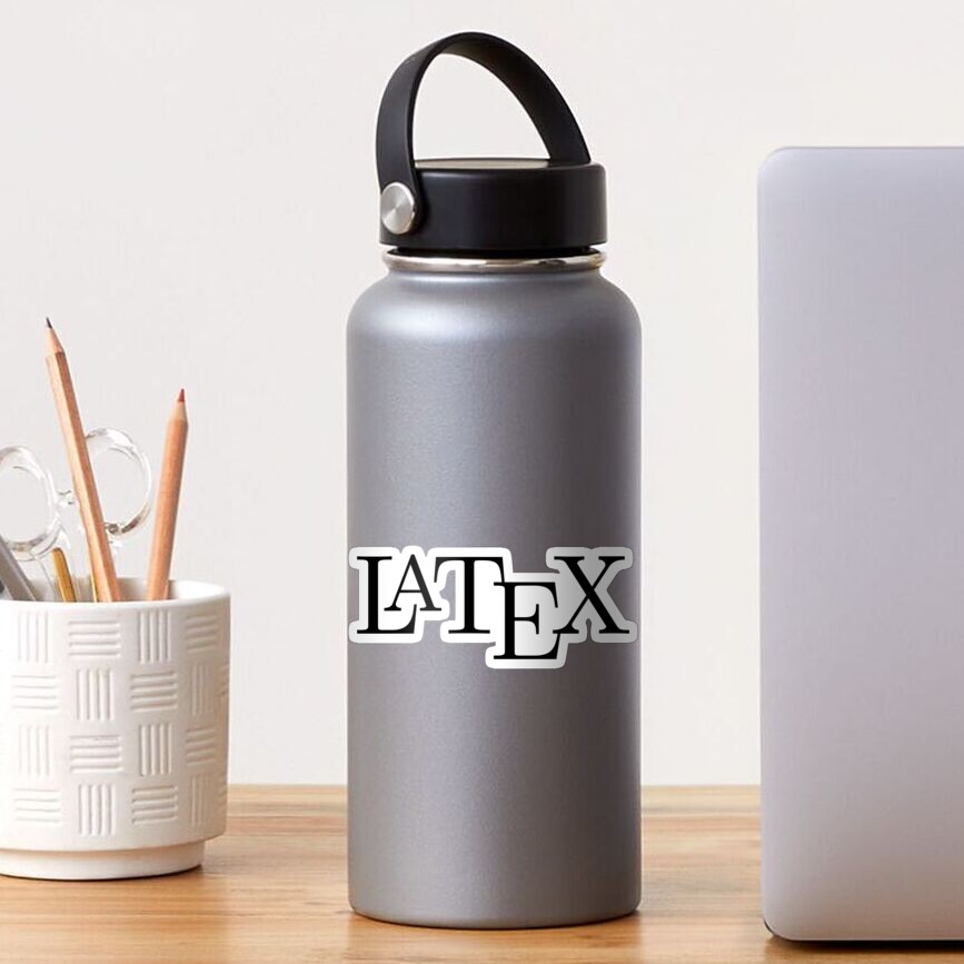 "LaTeX logo" Sticker for Sale by prevos | Redbubble
