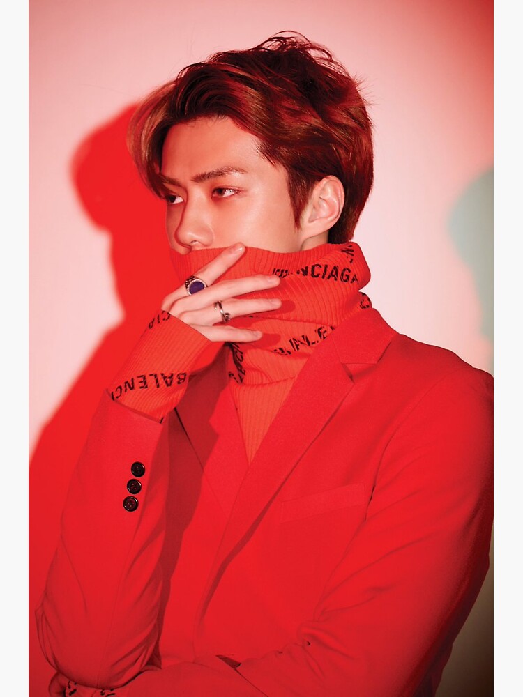"EXO Love Shot Sehun" Sticker for Sale by khalilahamer | Redbubble