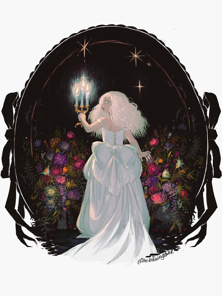 "Lumiette" Sticker for Sale by thedrawingduke | Redbubble