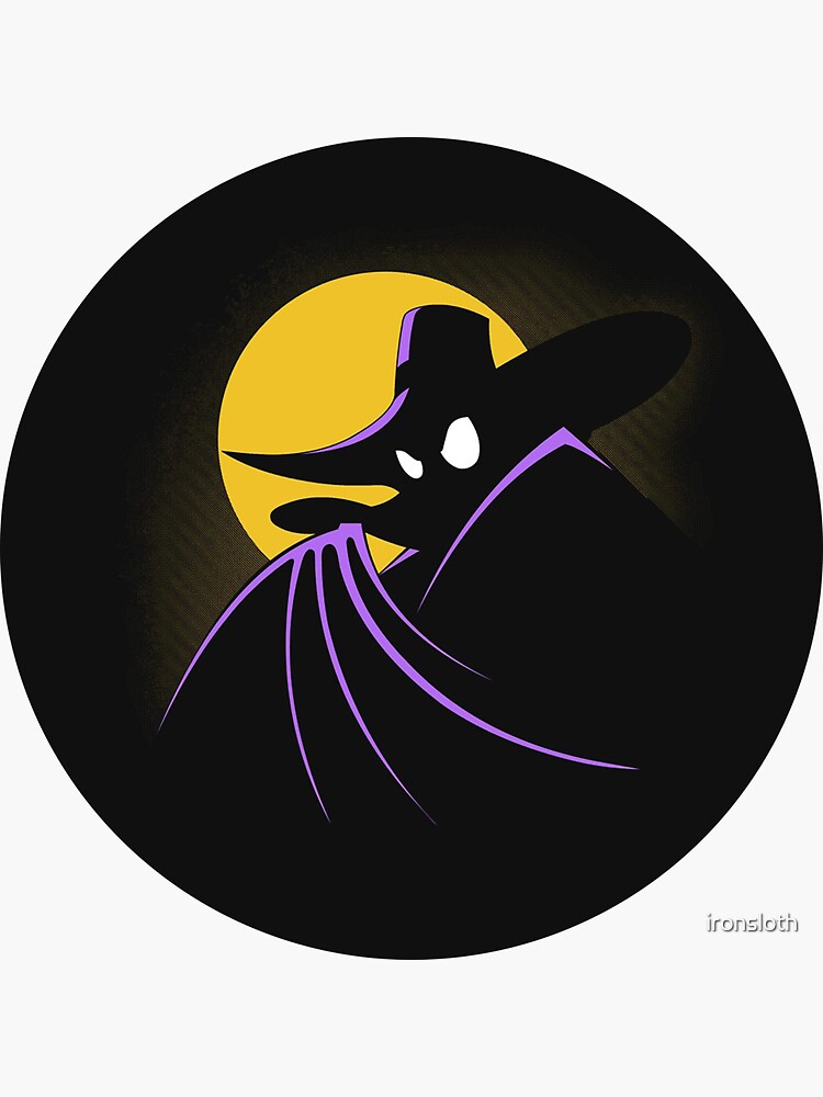 "Darkwing Duck" Sticker for Sale by ironsloth | Redbubble