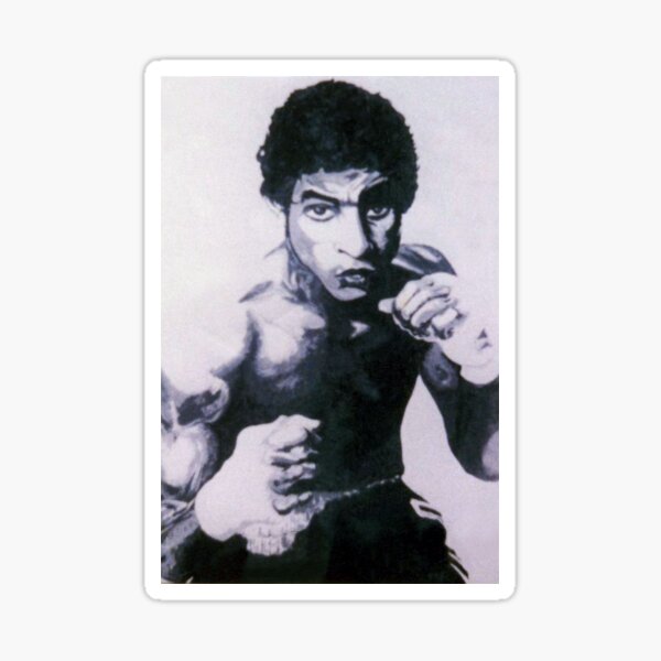 "Macho Camacho" Sticker by JohnnyMacK | Redbubble