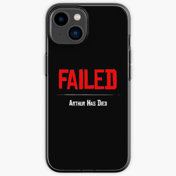 "RDR2 - FAILED Arthur has died" iPhone Case for Sale by sportify ...