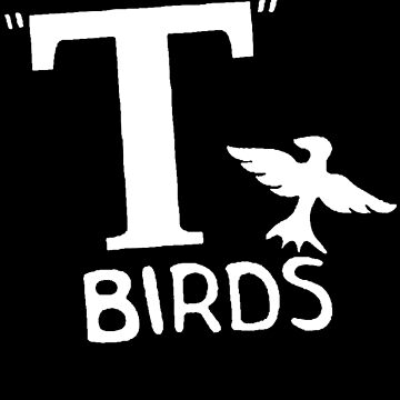 "T Birds Logo White" Photographic Print for Sale by tasder | Redbubble