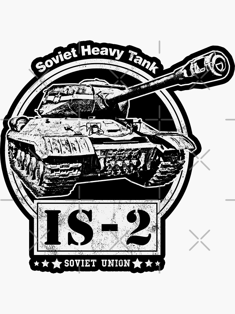 "IS-2 Soviet WW2 Tank " Sticker by RycoTokyo81 | Redbubble